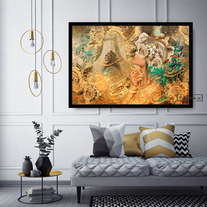 تابلو طرح شعر T541 - فروشگاه اینترنتی تابلو لوکس